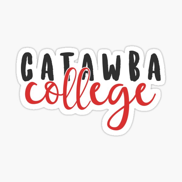 "catawba college" Sticker for Sale by BexKelly | Redbubble