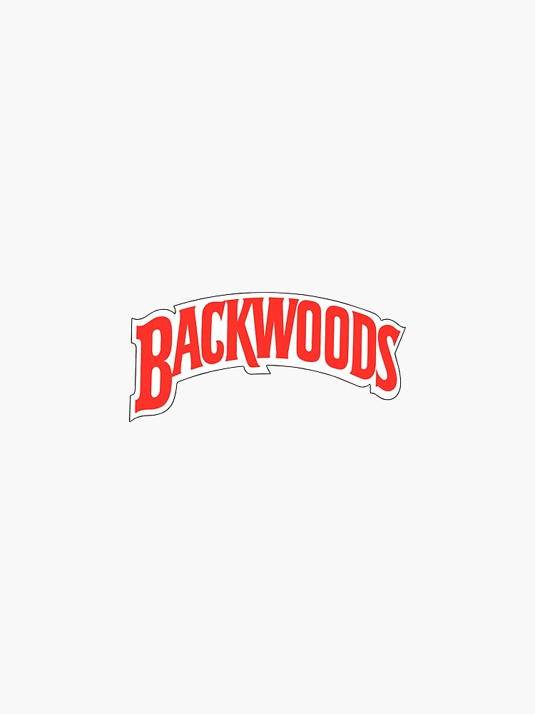 "BACKWOODS" Sticker for Sale by yakzach | Redbubble