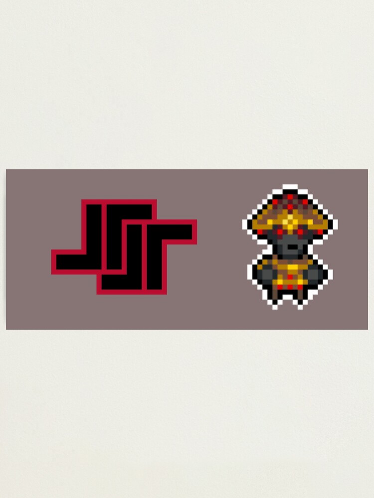 Lámina fotográfica «Símbolo de facción L1Z1X Mindnet + Pixel Art de ...