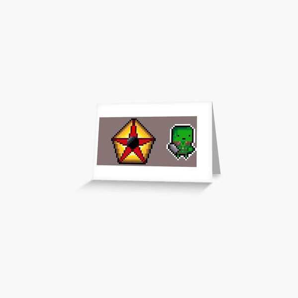 "Yssaril Tribes Faction Symbol + Faction Character Pixel Art" Greeting ...