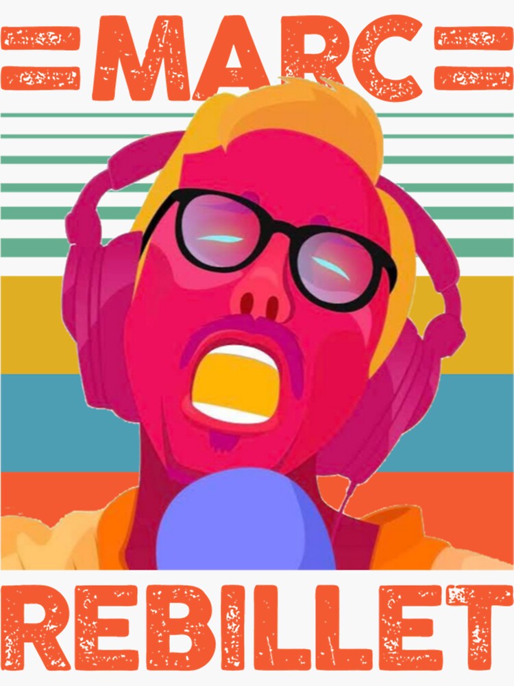 "Marc Rebillet Loop Daddy " Sticker for Sale by GraphicTN | Redbubble