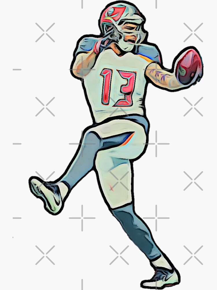 Cartoon Wide Receiver