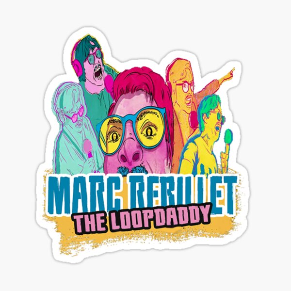 "Marc Rebillet the loopdaddy Art" Sticker for Sale by GraphicTN | Redbubble