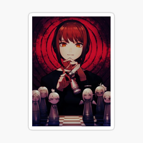 "Makima" Sticker for Sale by anitrends | Redbubble