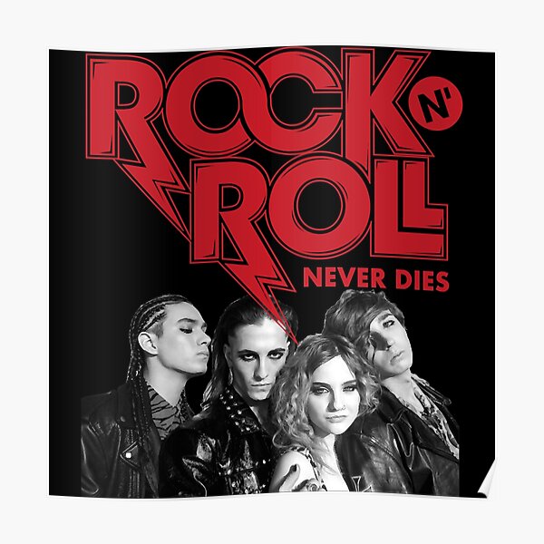 "Maneskin Rock n Roll Quote Måneskin Original" Poster for Sale by ...