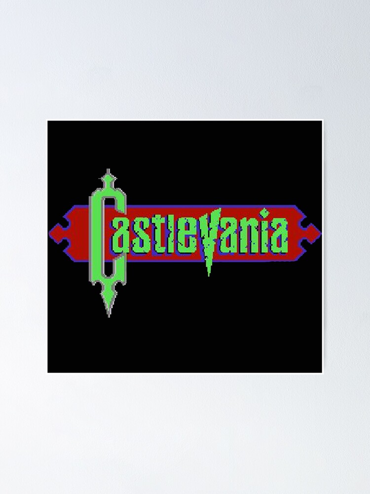"logo castlevania" Poster by enterurl | Redbubble
