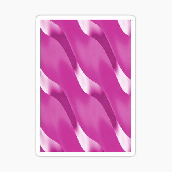 "Pink Twist" Sticker for Sale by TiltedCode | Redbubble