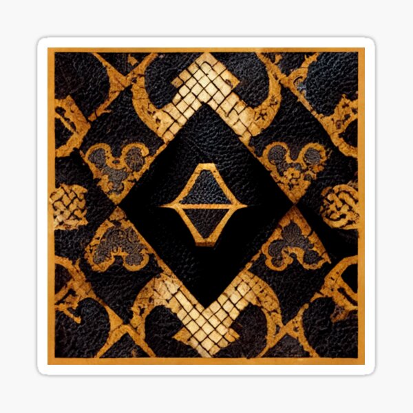 "Fancy Texture VI" Sticker for Sale by cyberbala | Redbubble