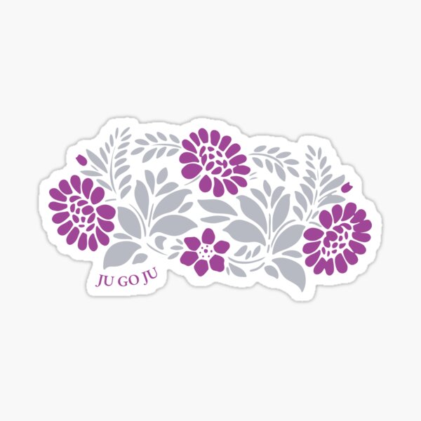 "Harding Ju Go Ju Flowers" Sticker for Sale by larajharper | Redbubble