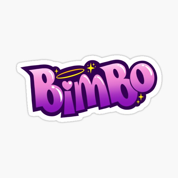 "Bimbo" Sticker for Sale by brandydolldraws | Redbubble