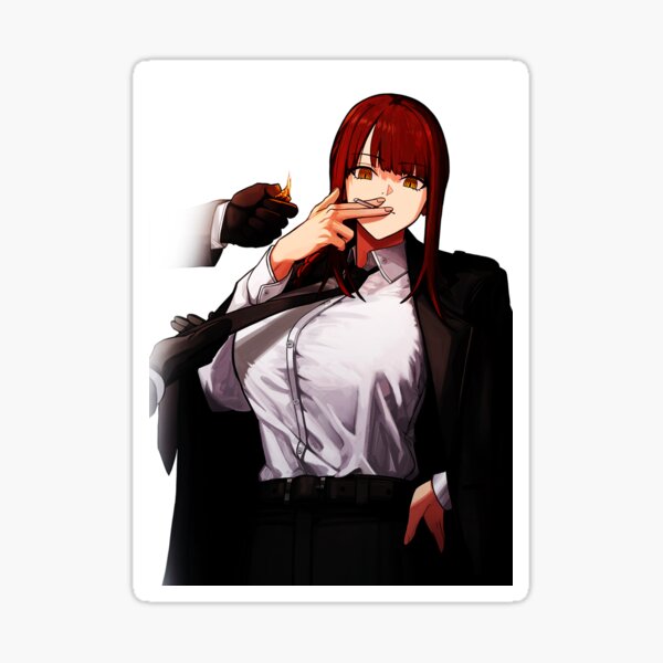 "Makima" Sticker for Sale by anitrends | Redbubble