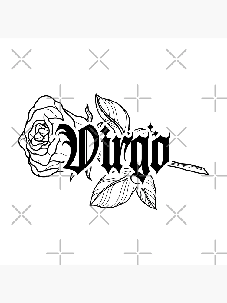 Virgo Word Tattoos 85 Virgo Tattoo Designs With Meanings | Art And