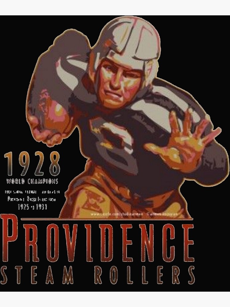 Póster «Desaparecido equipo de fútbol americano Providence Steam Roller ...