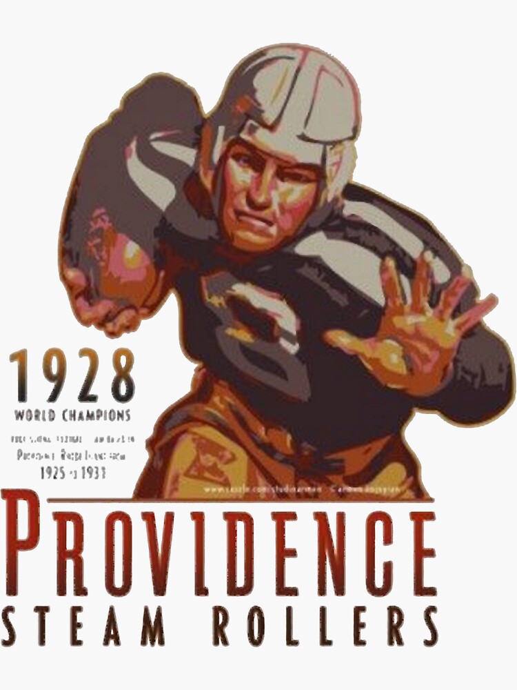"Defunct American Football Team Providence Steam Roller 1925-1931 " Sticker for Sale by ...