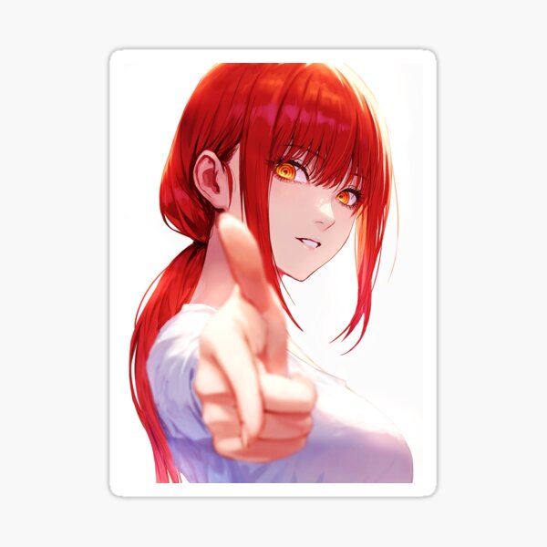 "Makima" Sticker for Sale by anitrends | Redbubble