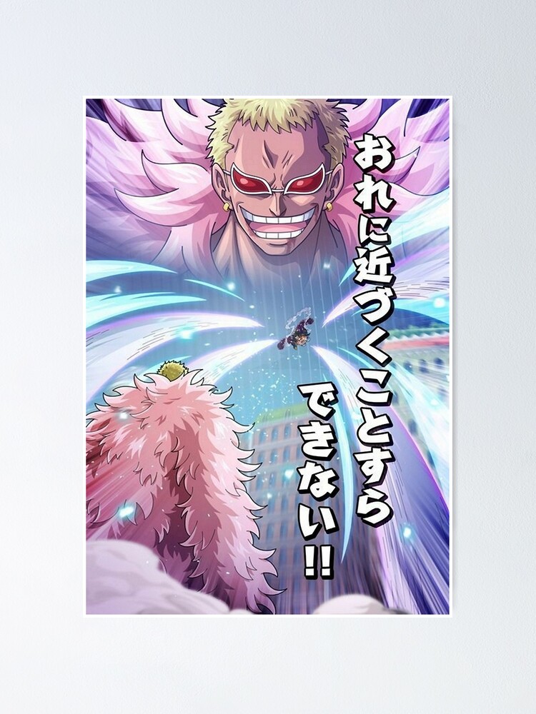 "Doflamingo One Piece" Poster for Sale by Jacqueline4546 | Redbubble