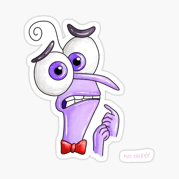 "intense fear fear" Sticker by Princessdrawss | Redbubble