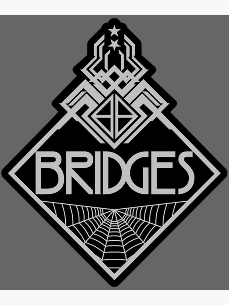 "BRIDGES (Expedition 1) Logo" Poster for Sale by RevondaCodjoe | Redbubble