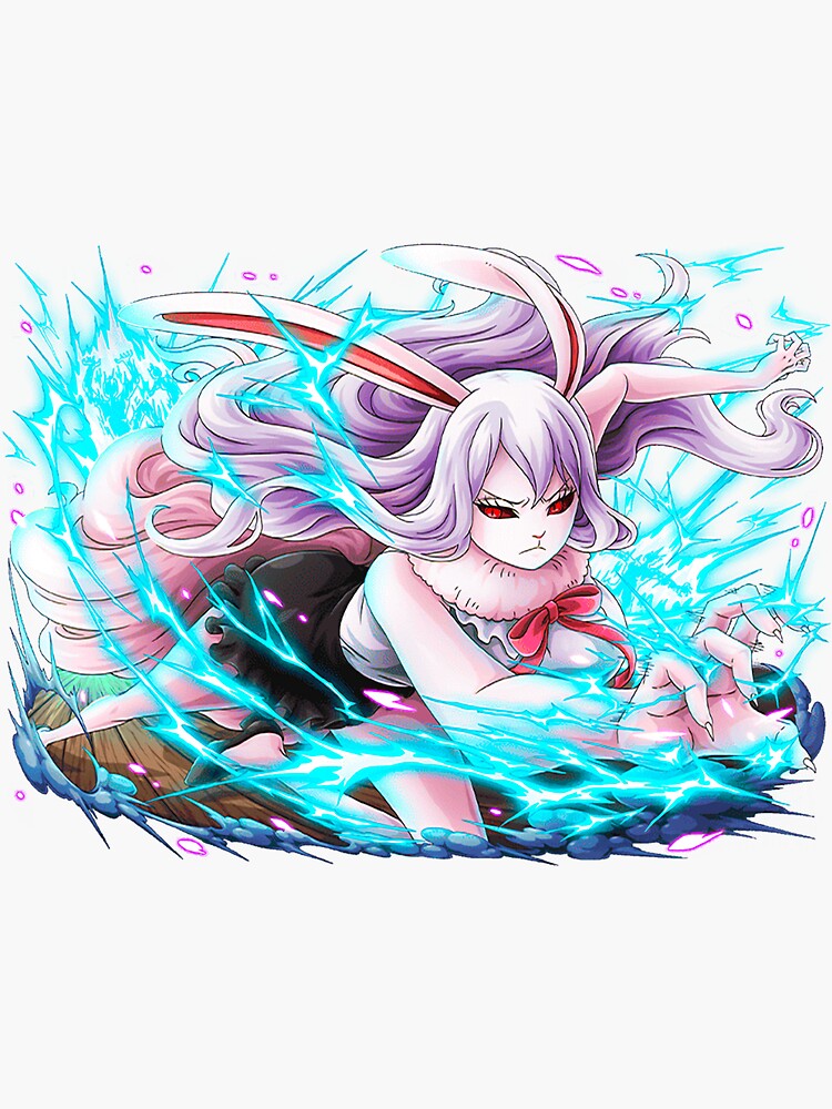 "Carrot Rabbit mink in one piece amine" Sticker for Sale by cute-rabbit ...