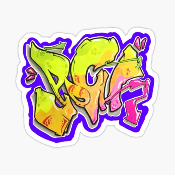 "Poch" Sticker for Sale by Pochfad | Redbubble