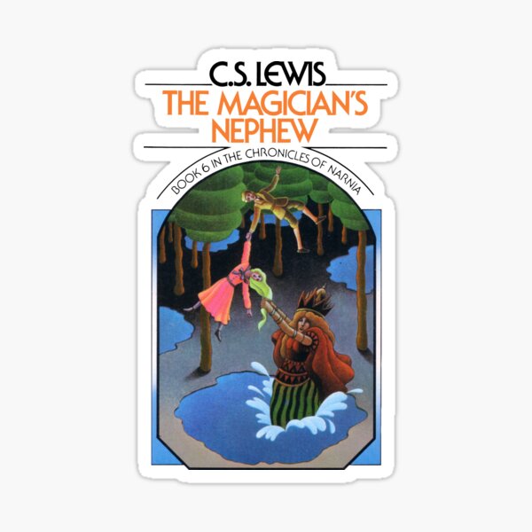 "The Magician's Nephew Narnia classic vintage cover illustration ...