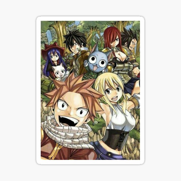 "fairy tail " Sticker for Sale by lavista22 | Redbubble