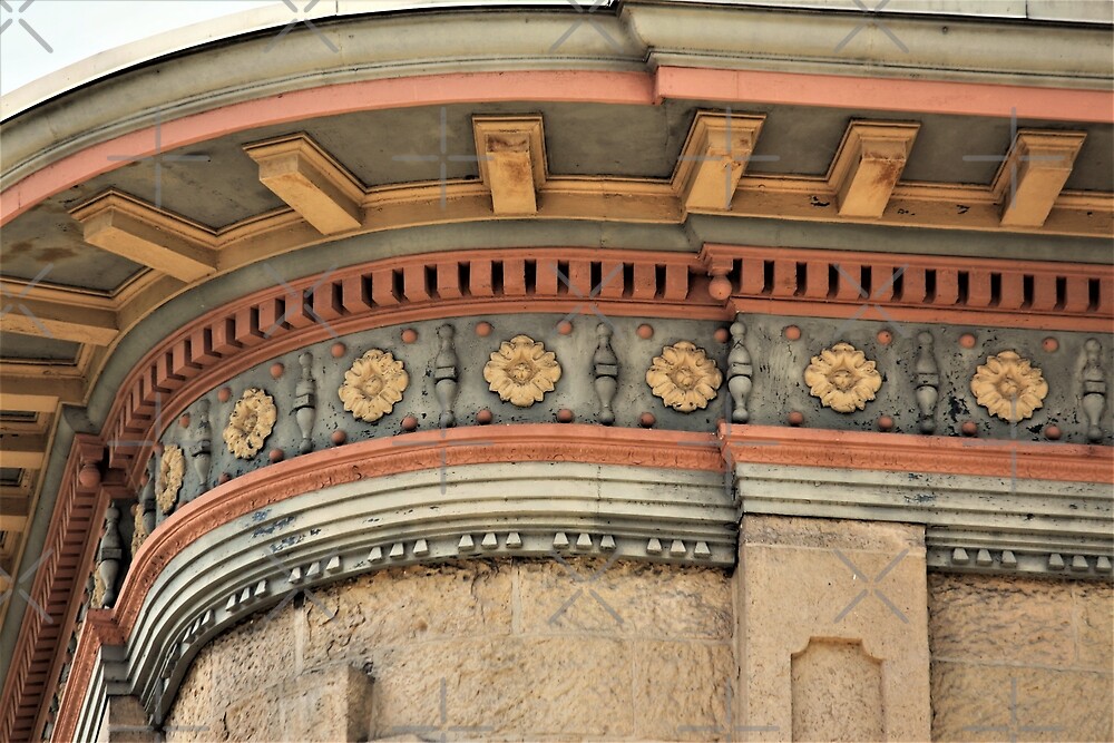 "An Unusually Fancy Bank Building" by Martha Sherman | Redbubble