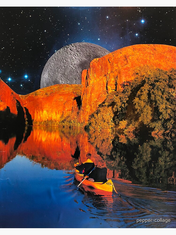 "School Camp Collage" Sticker for Sale by pepper-collage | Redbubble