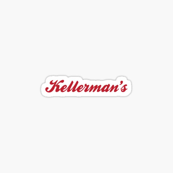 "Kellermans " Sticker for Sale by OletaKowing1 | Redbubble