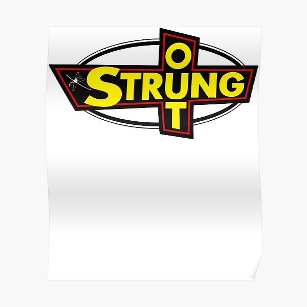 "Gifts For Men Band Metal strung out trending logo" Poster for Sale by ...