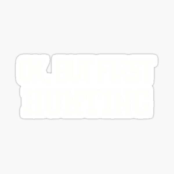 "Jaeger Hunts Hunt Foerster" Sticker for Sale by MohazSale | Redbubble