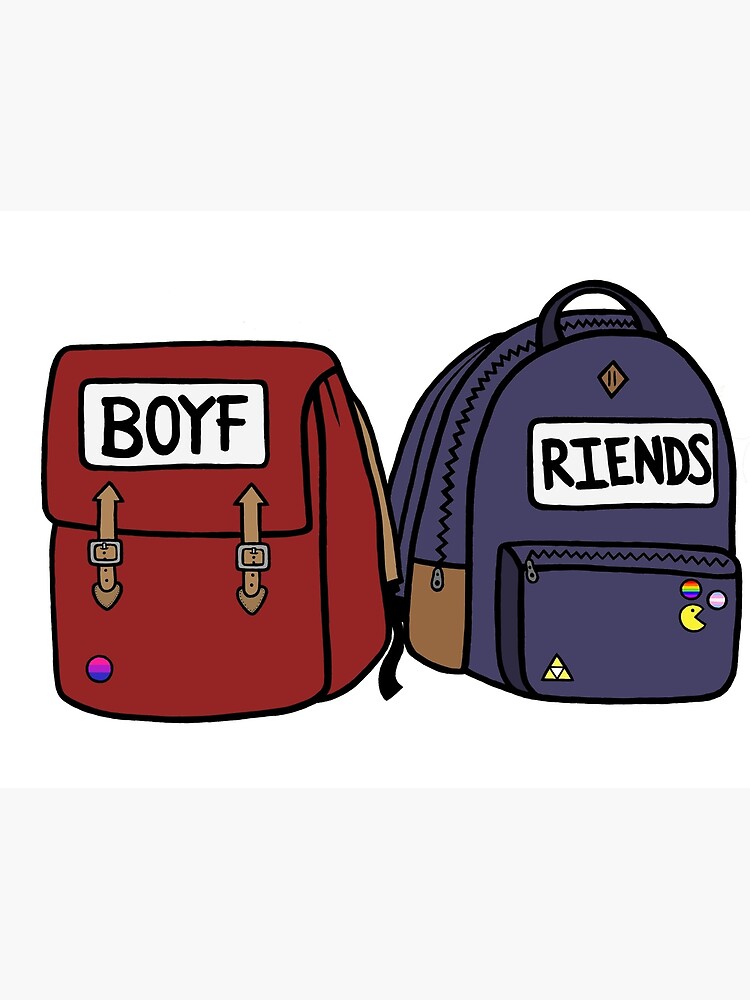 "boyf riends " Poster by loveletting | Redbubble