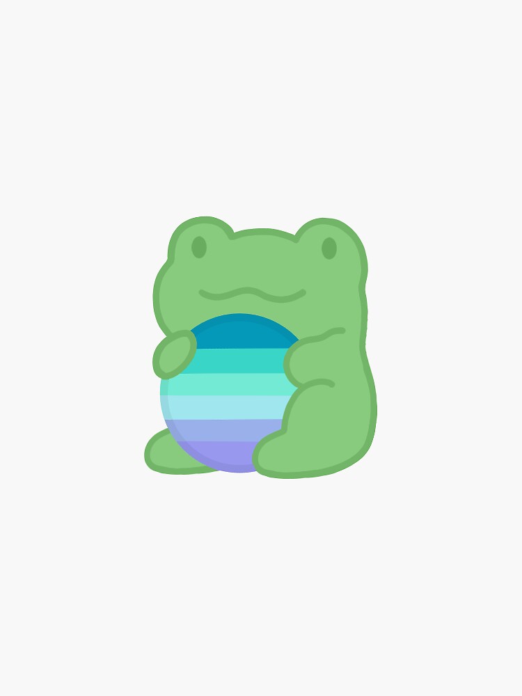 "Frog Pride - Neptunic Flag" Sticker for Sale by oh-msbelover | Redbubble