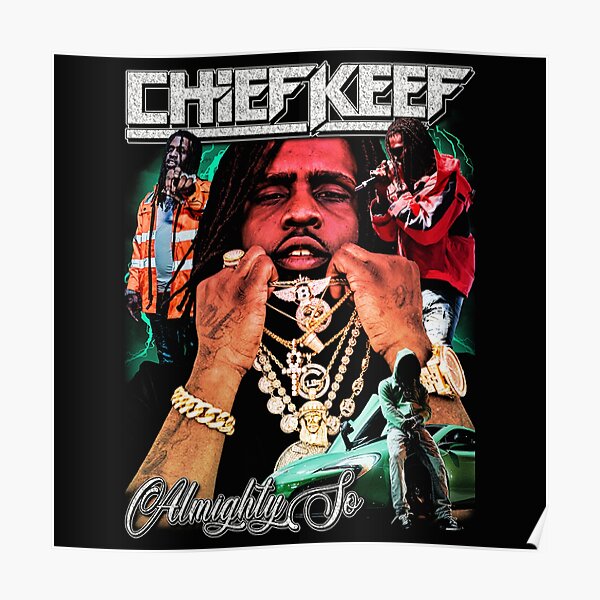 "chief keef" Poster for Sale by wagzlogo | Redbubble