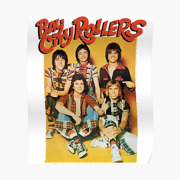 "Photographic Singer Bay City Rollers" Poster for Sale by MoreauBouvet ...