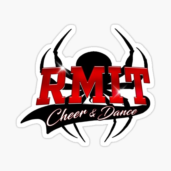 "RMIT Cheer and Dance Logo" Sticker for Sale by RMITCheerDance | Redbubble