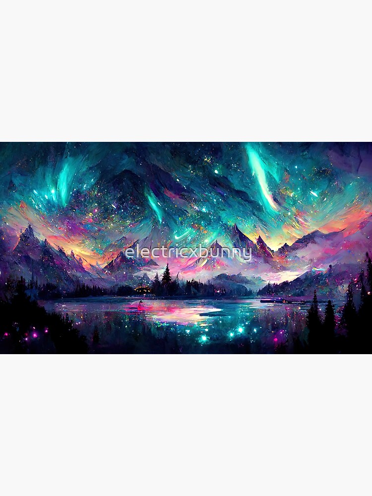"Fae Realm Aurora" Poster for Sale by electricxbunny | Redbubble