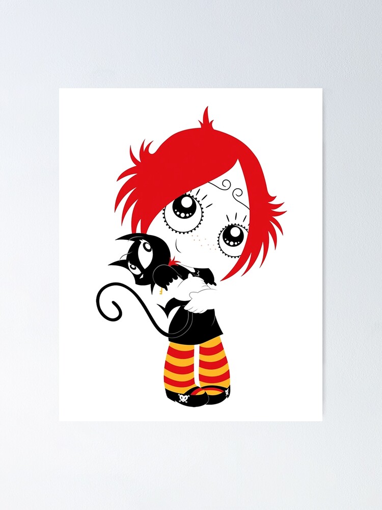 "Ruby Gloom and Doom Kitty" Poster for Sale by BrittanyHump | Redbubble
