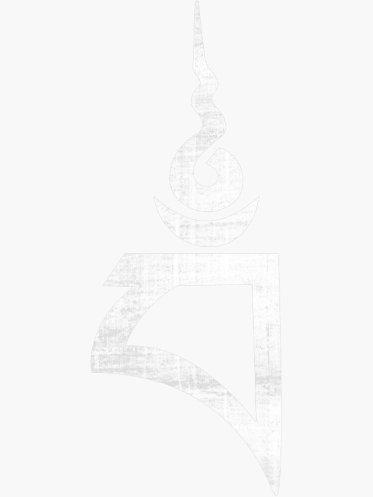 "Vajrayogini Buddhist Meditation Dharma Tibet Bam Yoga Symbol" Sticker ...
