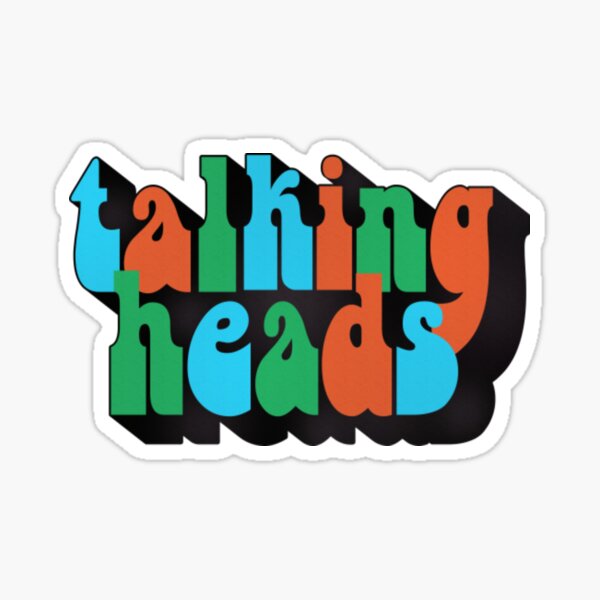"Retro Style Typography Design Talking Gift Men" Sticker for Sale by ...