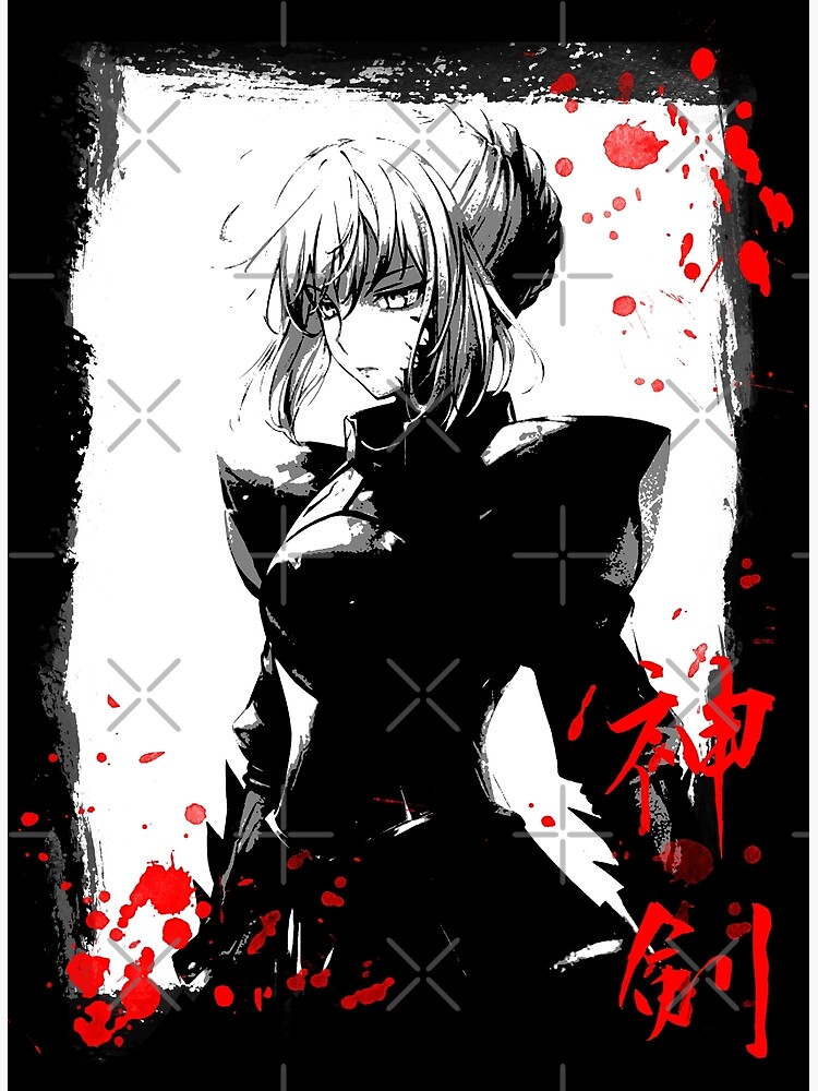 "Fate - Saber" Poster for Sale by Recup-Tout | Redbubble