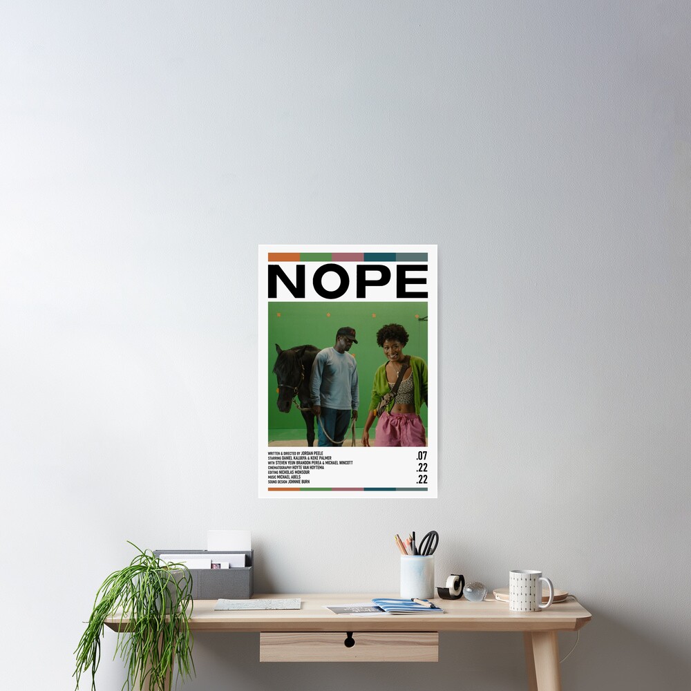 "Nope - "Em and OJ" Fan Poster" Poster for Sale by juliacoolia | Redbubble