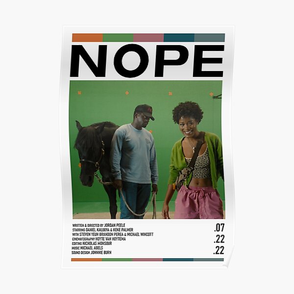 "Nope - "Em and OJ" Fan Poster" Poster for Sale by juliacoolia | Redbubble