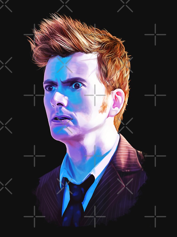 Essential T-Shirt for Sale mit "Belohnung David Tennant Retro Wave" von ...