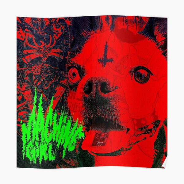 "Machine Girl Album Covers" Poster for Sale by robertelis | Redbubble