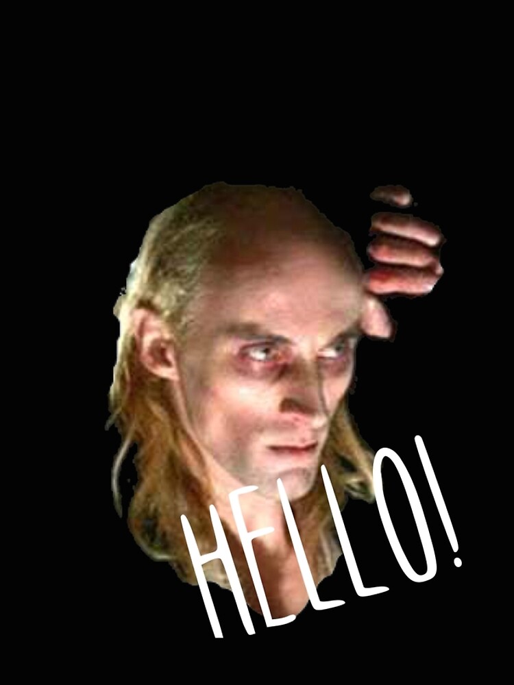 "Rocky Horror Riff Raff Hello!" Graphic T-Shirt Dress for Sale by ...