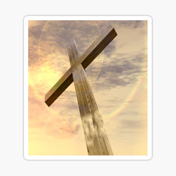 "Faith Butterfly Cross Faith Hope Love" Sticker for Sale by ...