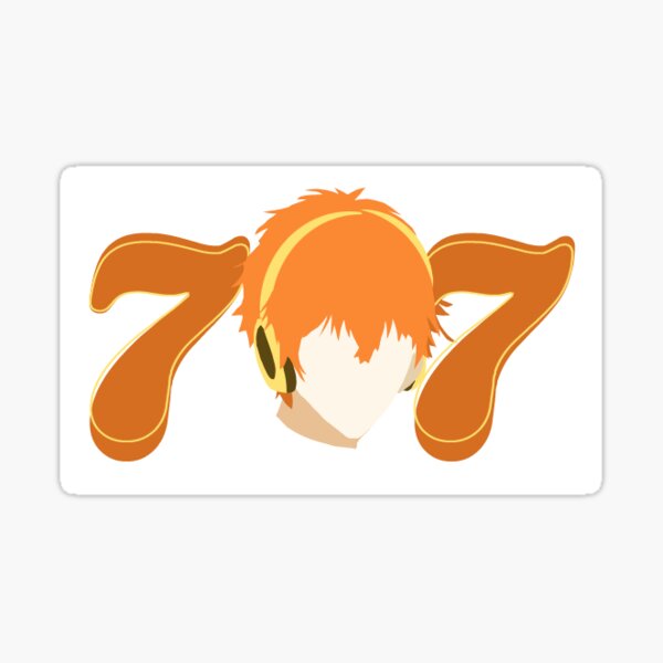 "707 Mystic Messenger" Sticker by afmmorales | Redbubble