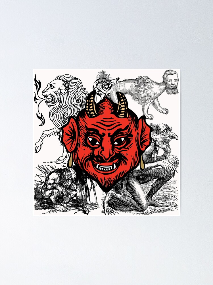"Lucifer King Of Hell" Poster for Sale by ArtOfStars | Redbubble