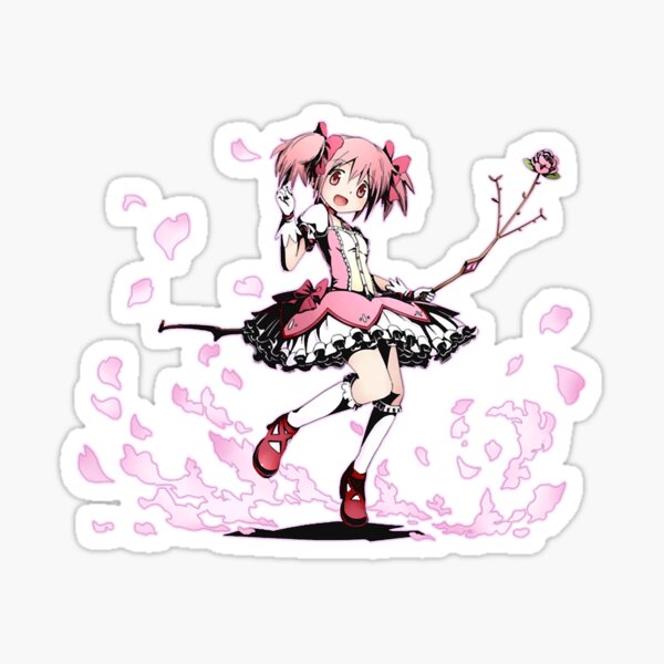 "Discover The Truth About Madoka Magica Gift For Movie Fans" Sticker ...